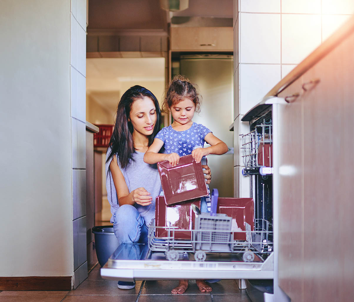 Packing the dishwasher is her favorite chore - Indiana Electric ...