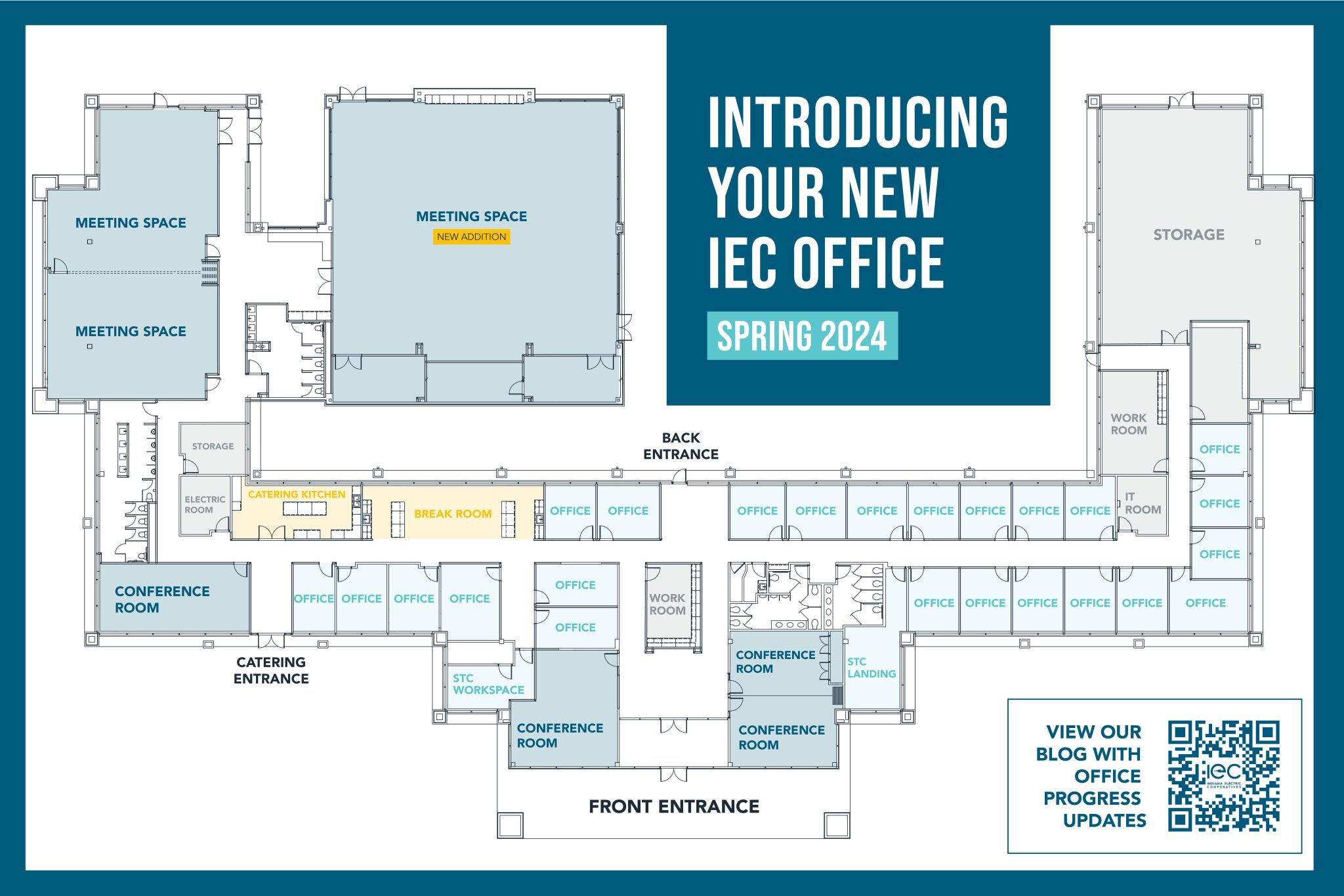 Progress continues to be made on the new IEC office building. - Indiana ...