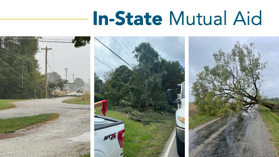 Mutual Aid Efforts in September and October - Indiana Electric Cooperatives